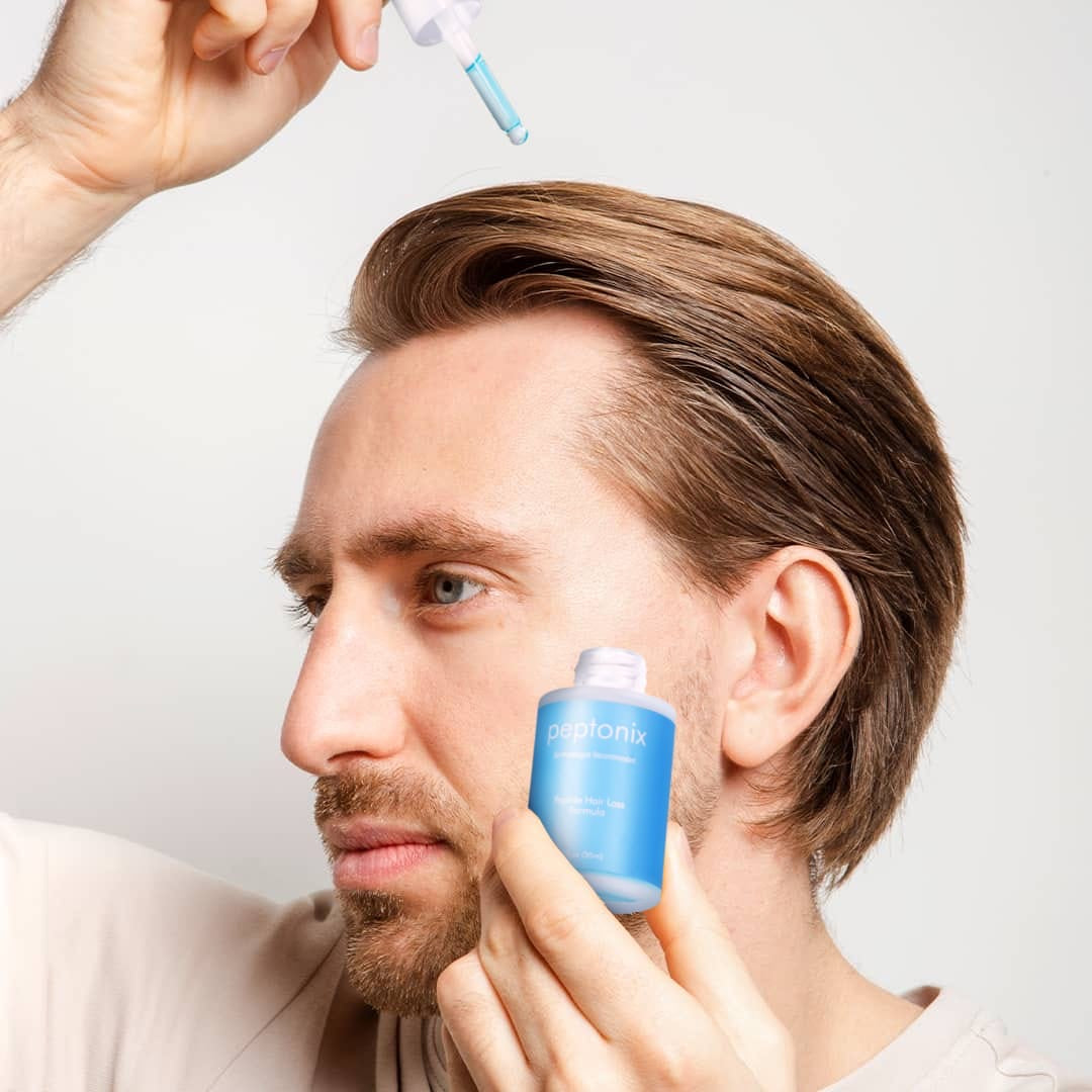 Advanced Copper Peptide Hair Regrowth Formula – Peptonix